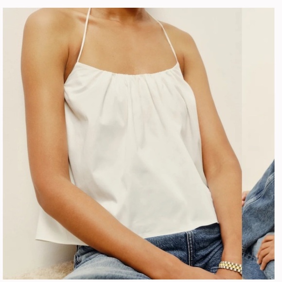 Reformation | Tops | Reformation Addy Top White Size M Worn Only Once ...
